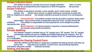 Dope sample collection procedure By WADA.pptx