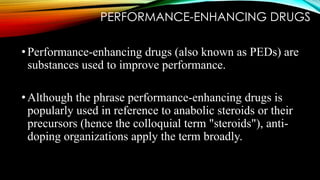 Doping in sports | PPTX