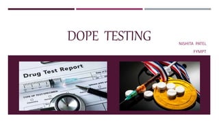 DOPE TESTING.pptx