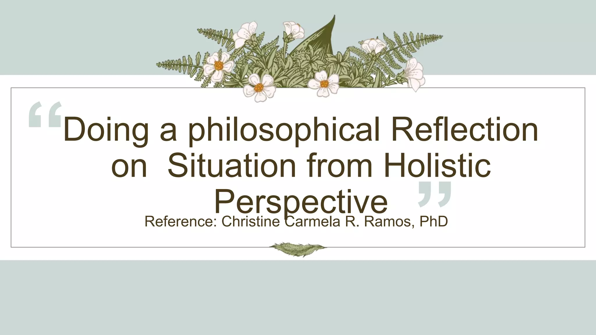 do philosophical reflection (lesson 3).pptx