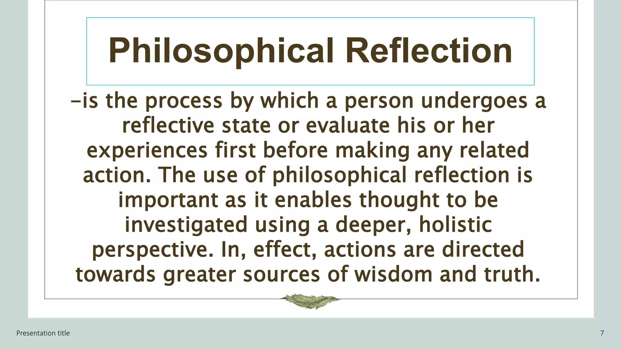 do philosophical reflection (lesson 3).pptx