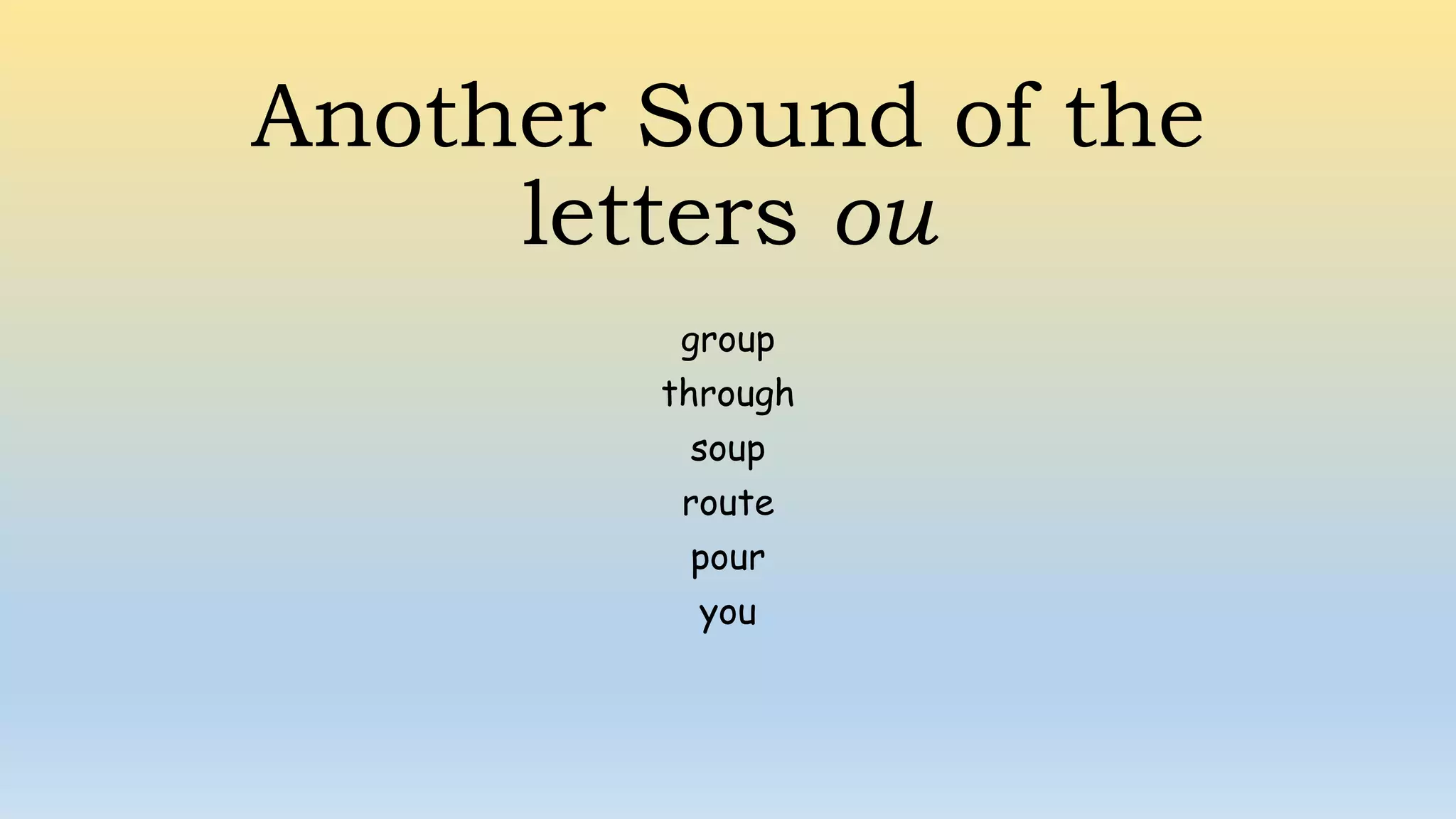 Diphthongs and Latin Roots | PPT