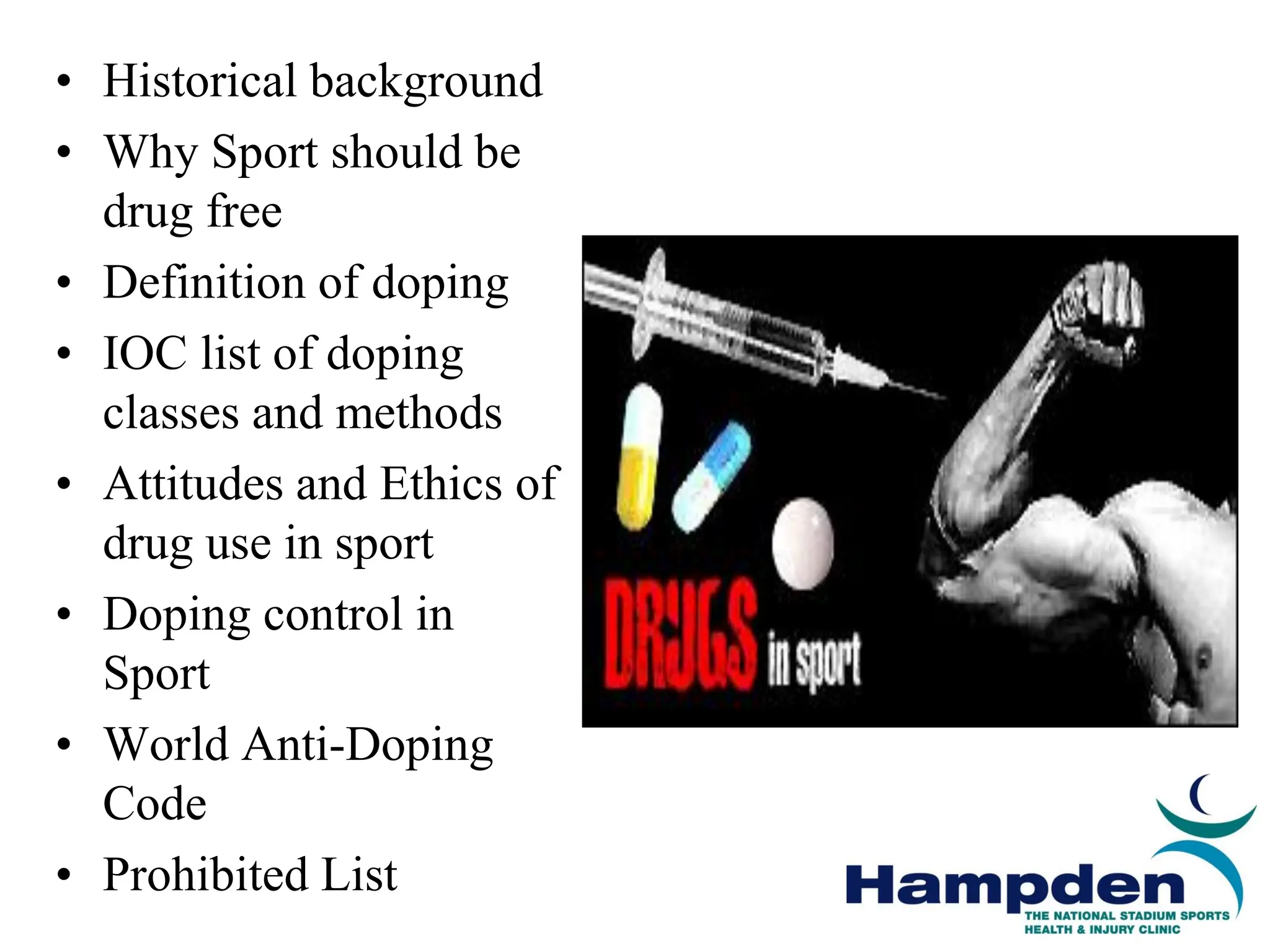 Doping and performance Enhancement for sports scientists | PDF
