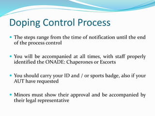 Doping control 2014 | PPT