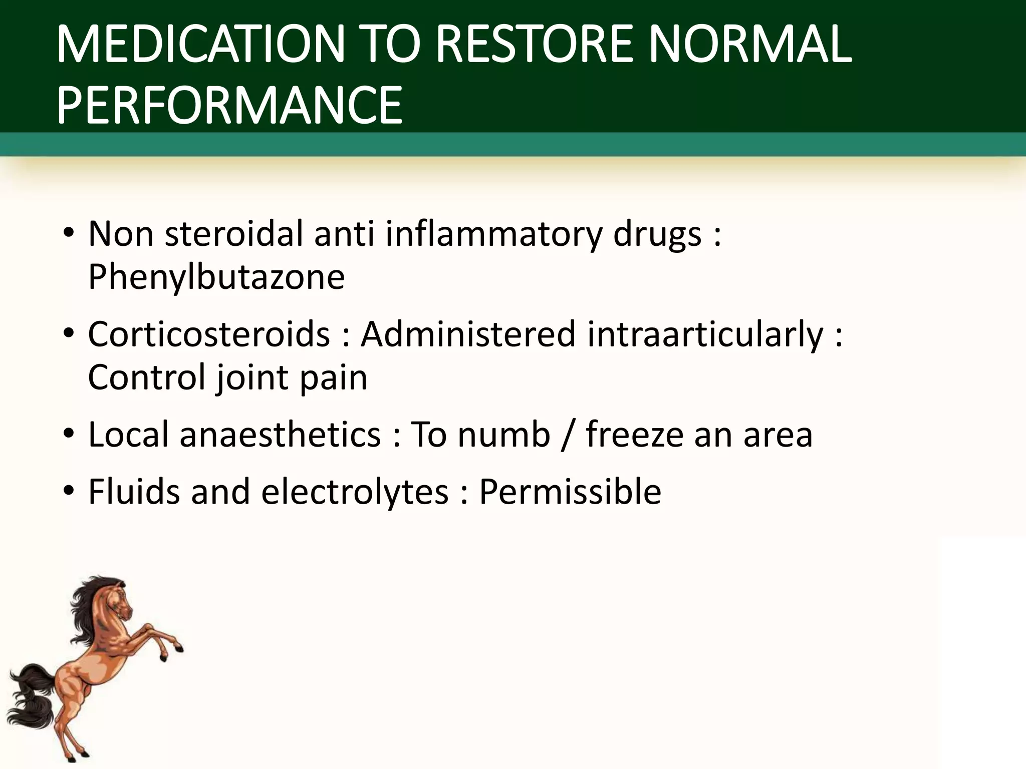 Doping in horses | PPTX