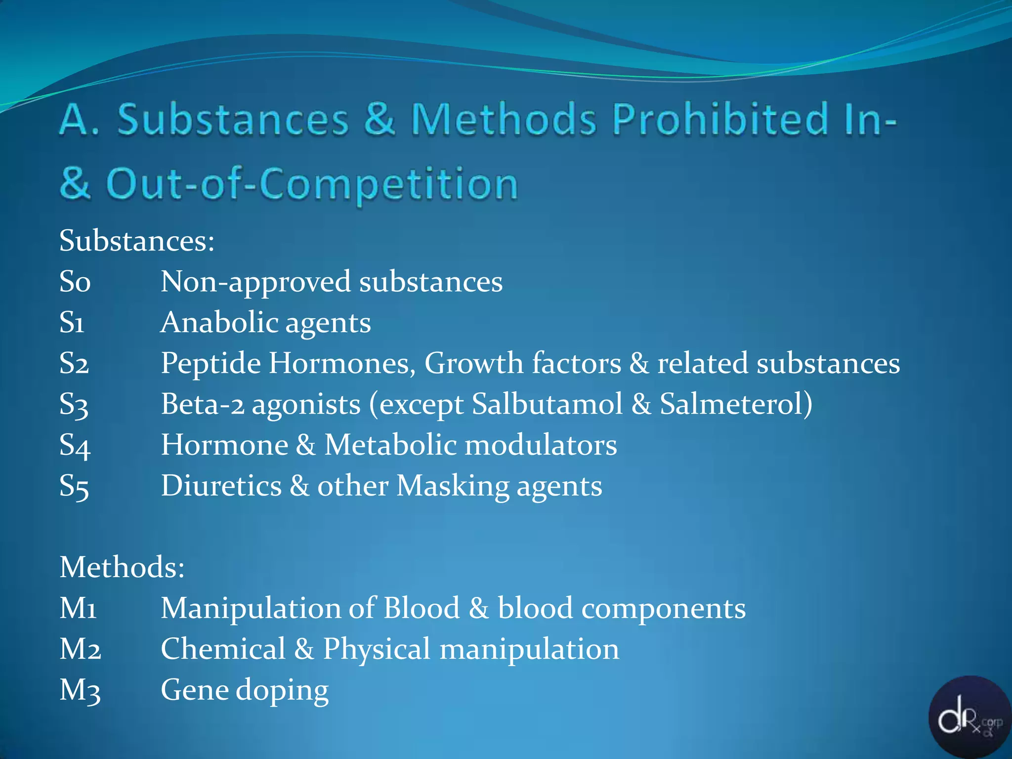Doping in sports | PPTX