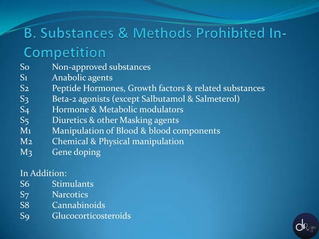 Doping in sports | PPTX | Endocrine and Metabolic Diseases | Diseases ...