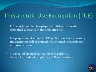 Doping in sports | PPTX