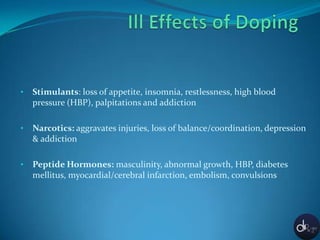 Doping in sports | PPTX