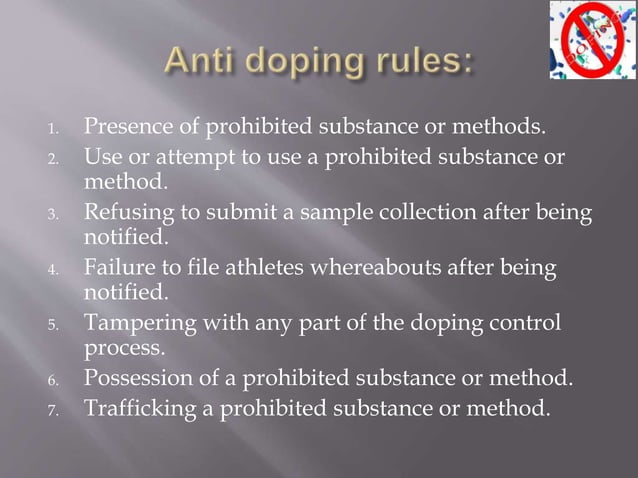 Doping in sports | PPTX