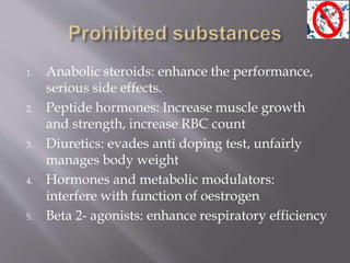 Doping in sports | PPTX