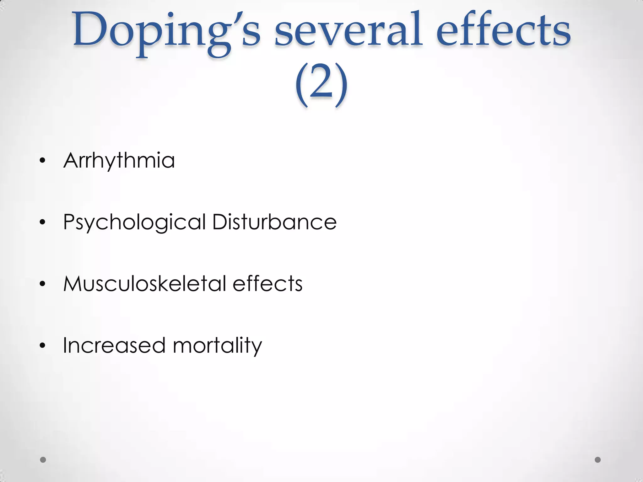 Doping ppt final | PPTX