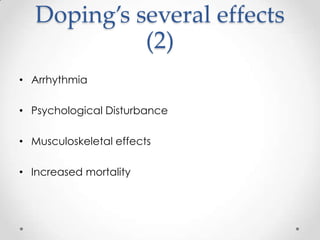 Doping ppt final | PPTX