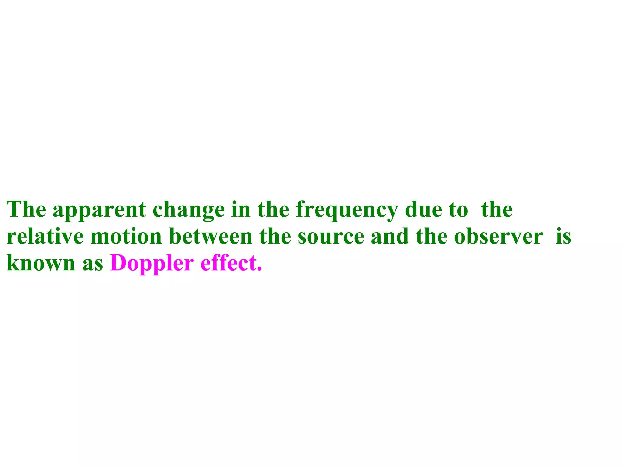 DOPPLER EFFECT | PPT