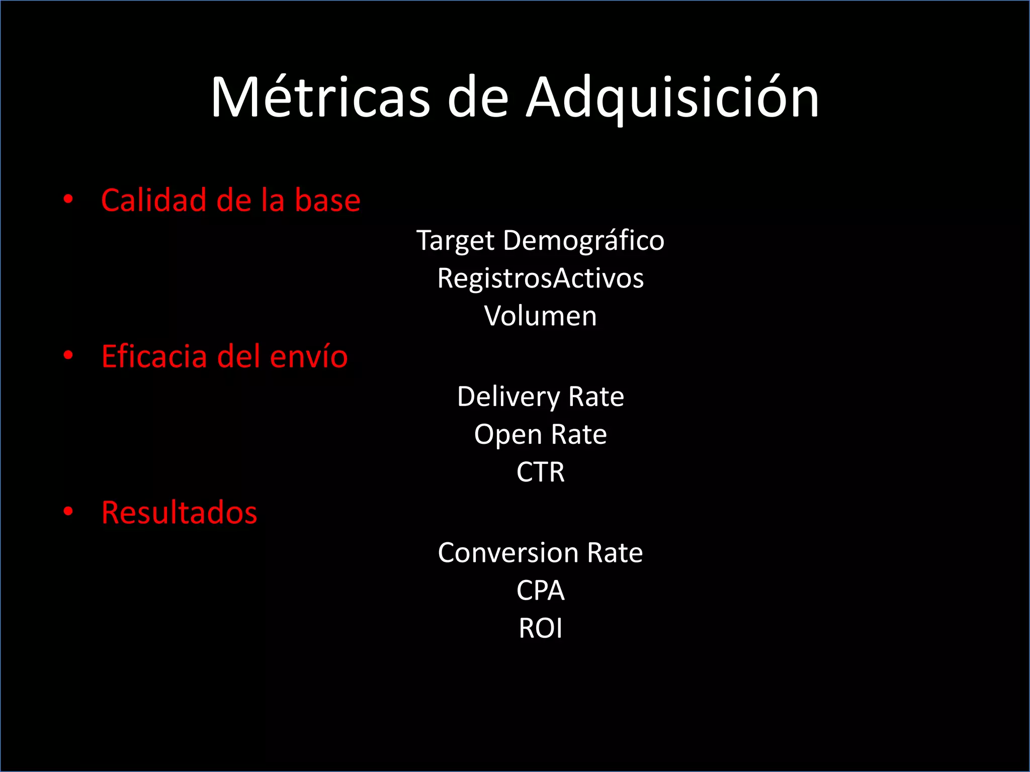 Email Marketing Analytics | PPTX | Business | Business and Finance