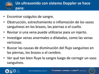 Doppler medios diagnostico y cuidados de enfermeria | PPTX