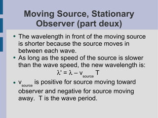 Doppler Effect with math | ODP