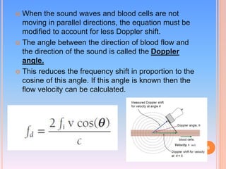 Doppler Ultrasonography And Advancements in USG | PPTX