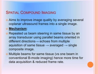 Doppler Ultrasonography And Advancements in USG | PPTX