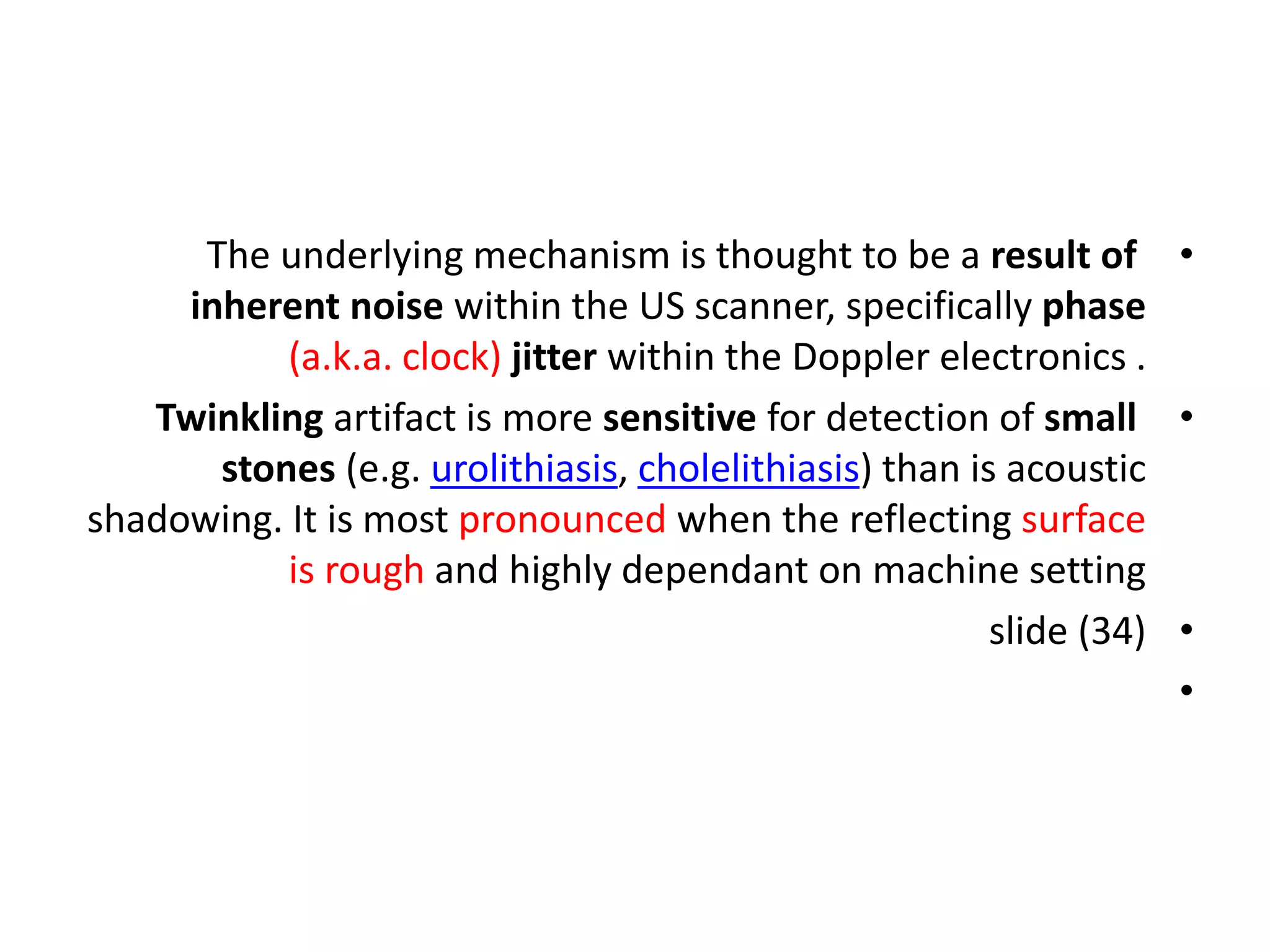 Doppler artefact (1) | PPTX