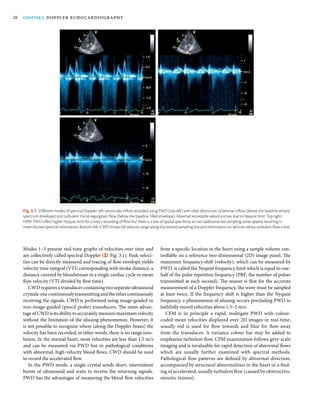 Doppler echocardiography | PDF | Heart and Cardiovascular Diseases | Diseases and Conditions