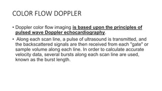 Doppler echocardiography | PPTX