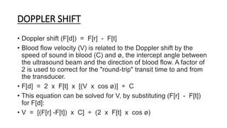 Doppler echocardiography | PPTX