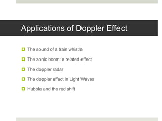 Doppler effect | PPTX