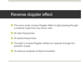 Doppler effect | PPTX