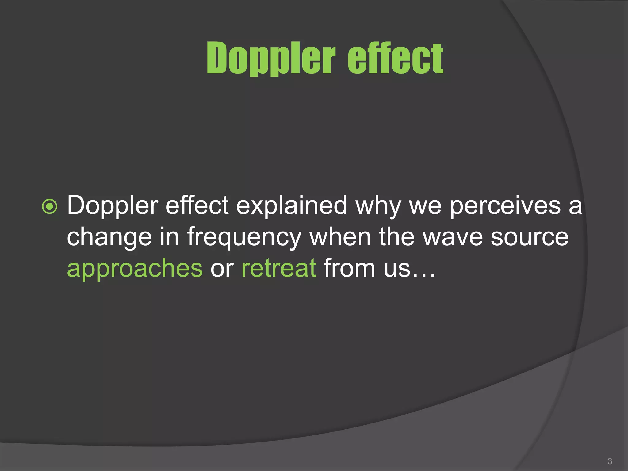 Doppler effect | PPTX
