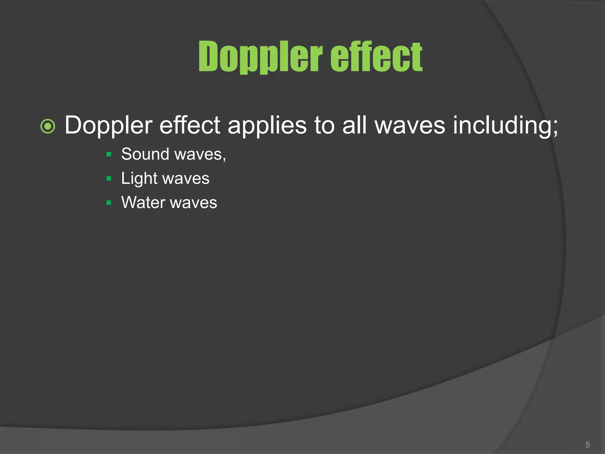 Doppler effect | PPTX