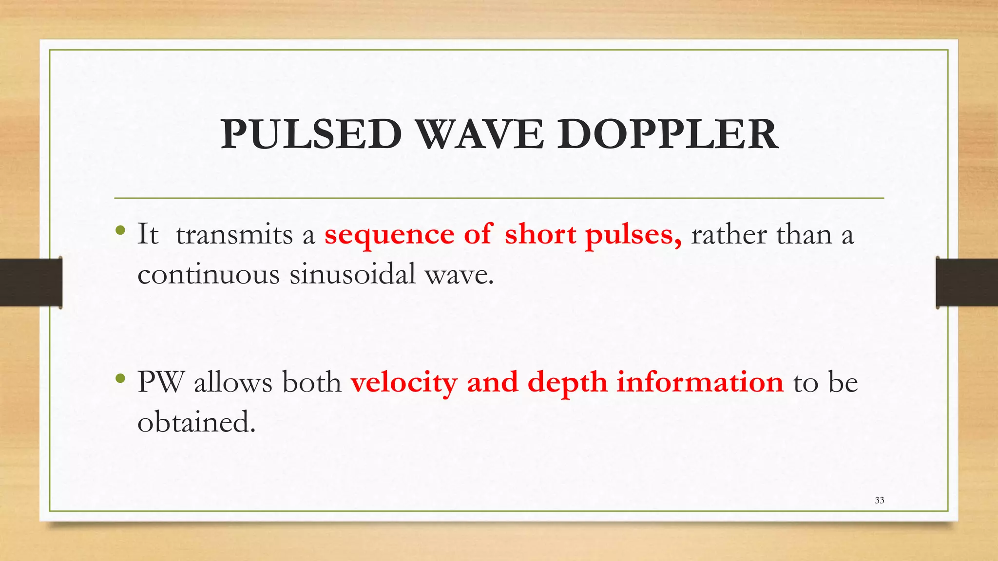 Doppler Effect - Ultrasound | PPTX | Digital Audio | Computer Software ...