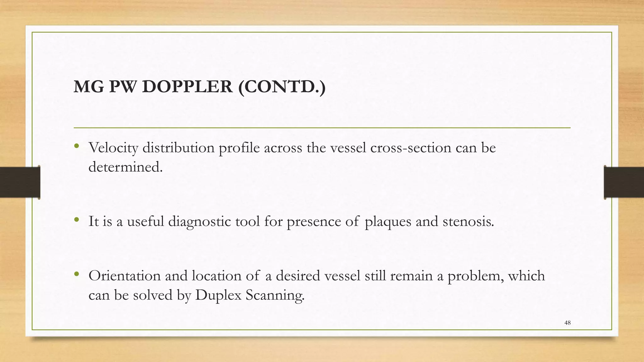 Doppler Effect - Ultrasound | PPTX | Digital Audio | Computer Software ...