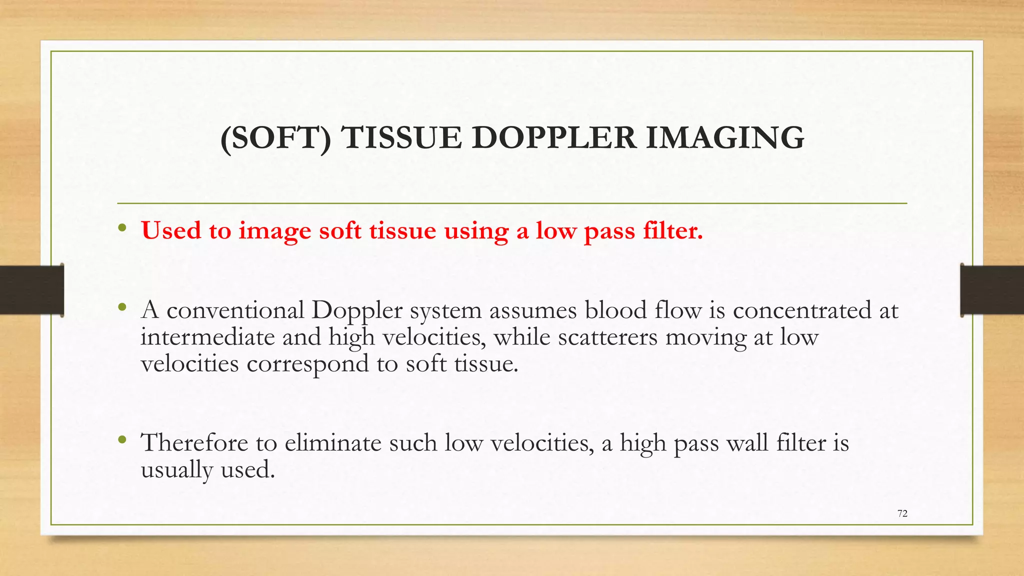 Doppler Effect - Ultrasound