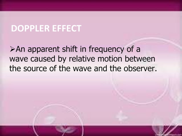 Doppler Effect and Blueshift and Redshift | PPTX | Physics | Science