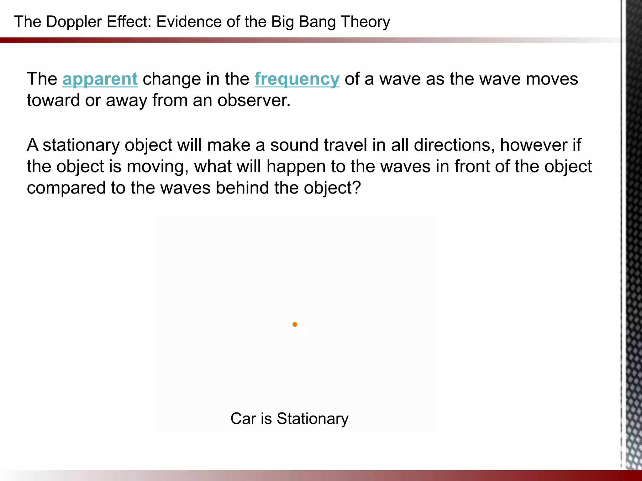 Doppler Effect - Red Shift | PPTX