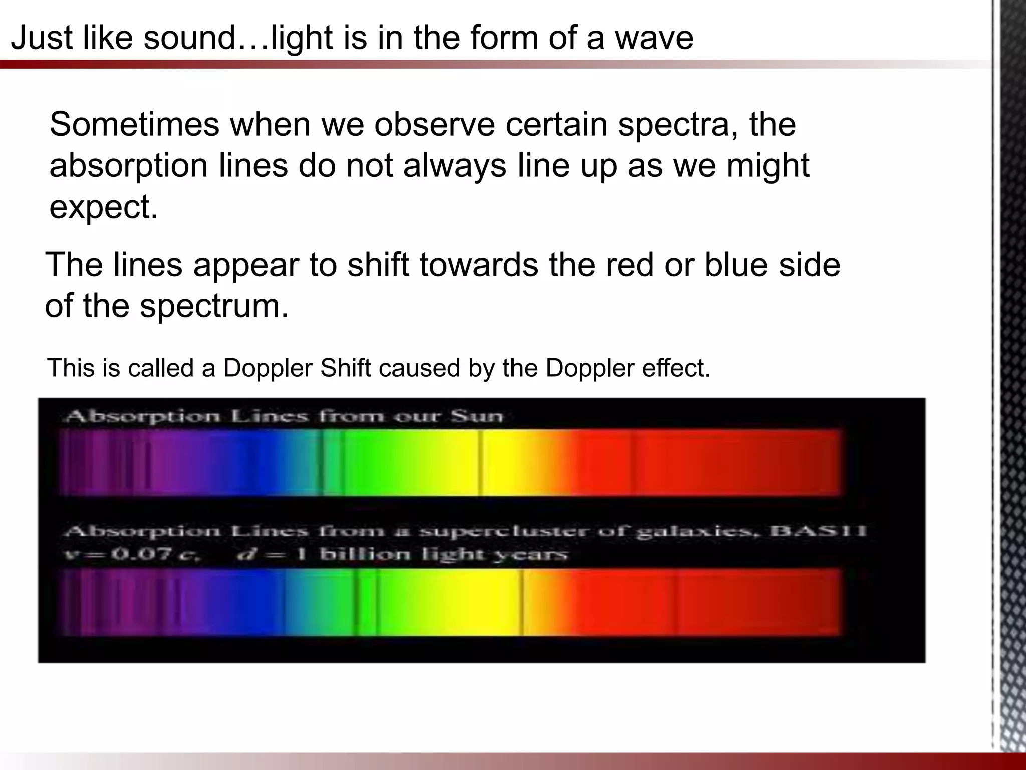 Doppler Effect - Red Shift | PPTX
