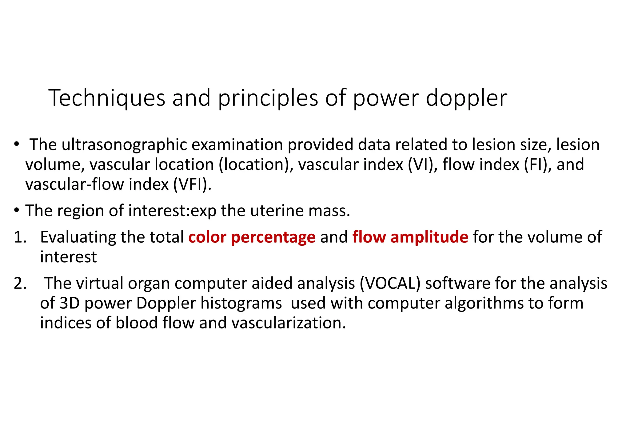 doppler gynecology pdf doppler en gynécologie | PDF