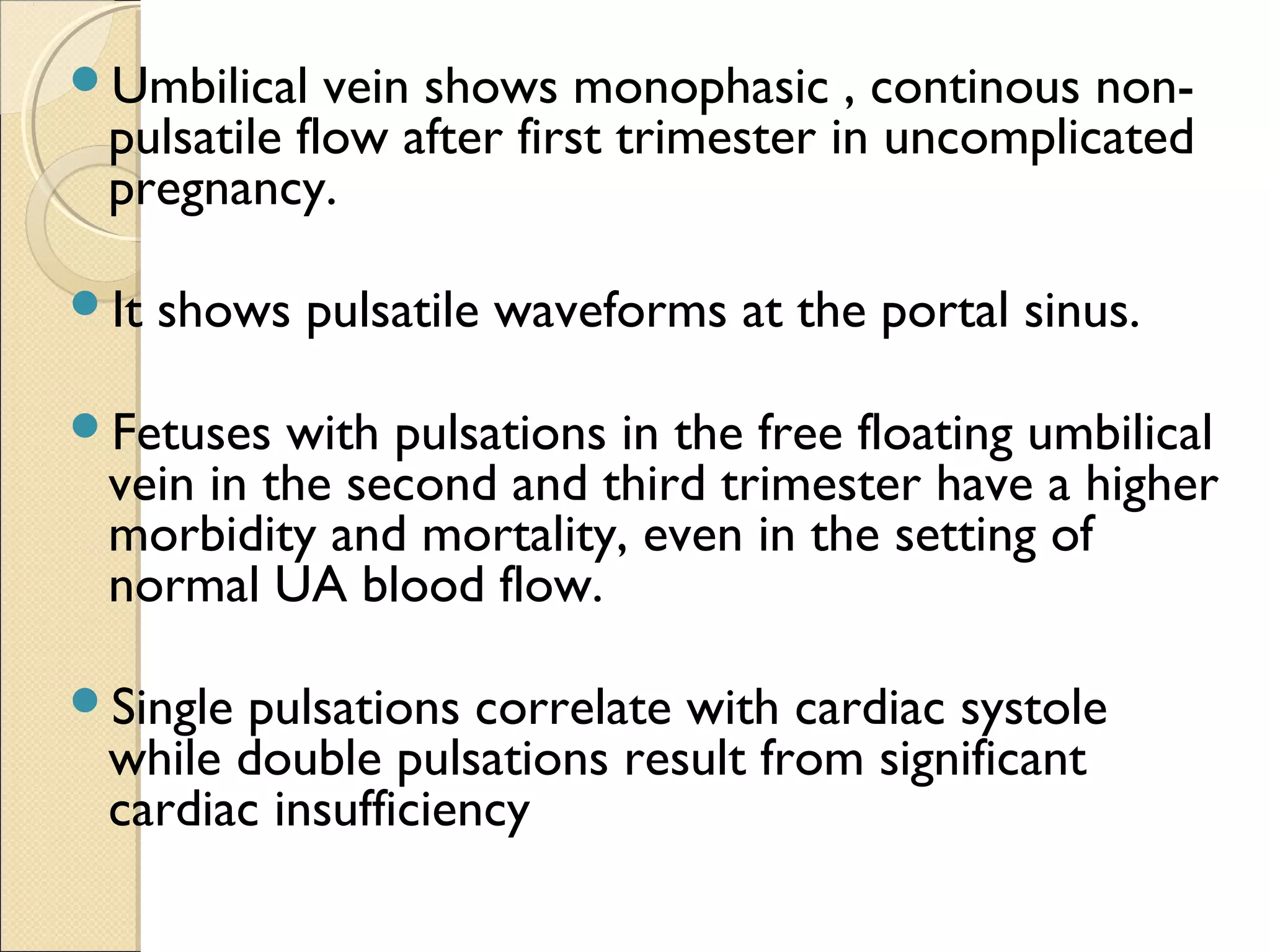 Doppler in pregnancy | PPT