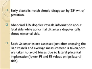 Doppler in pregnancy | PPT