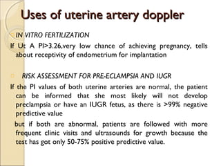 Doppler in pregnancy | PPT