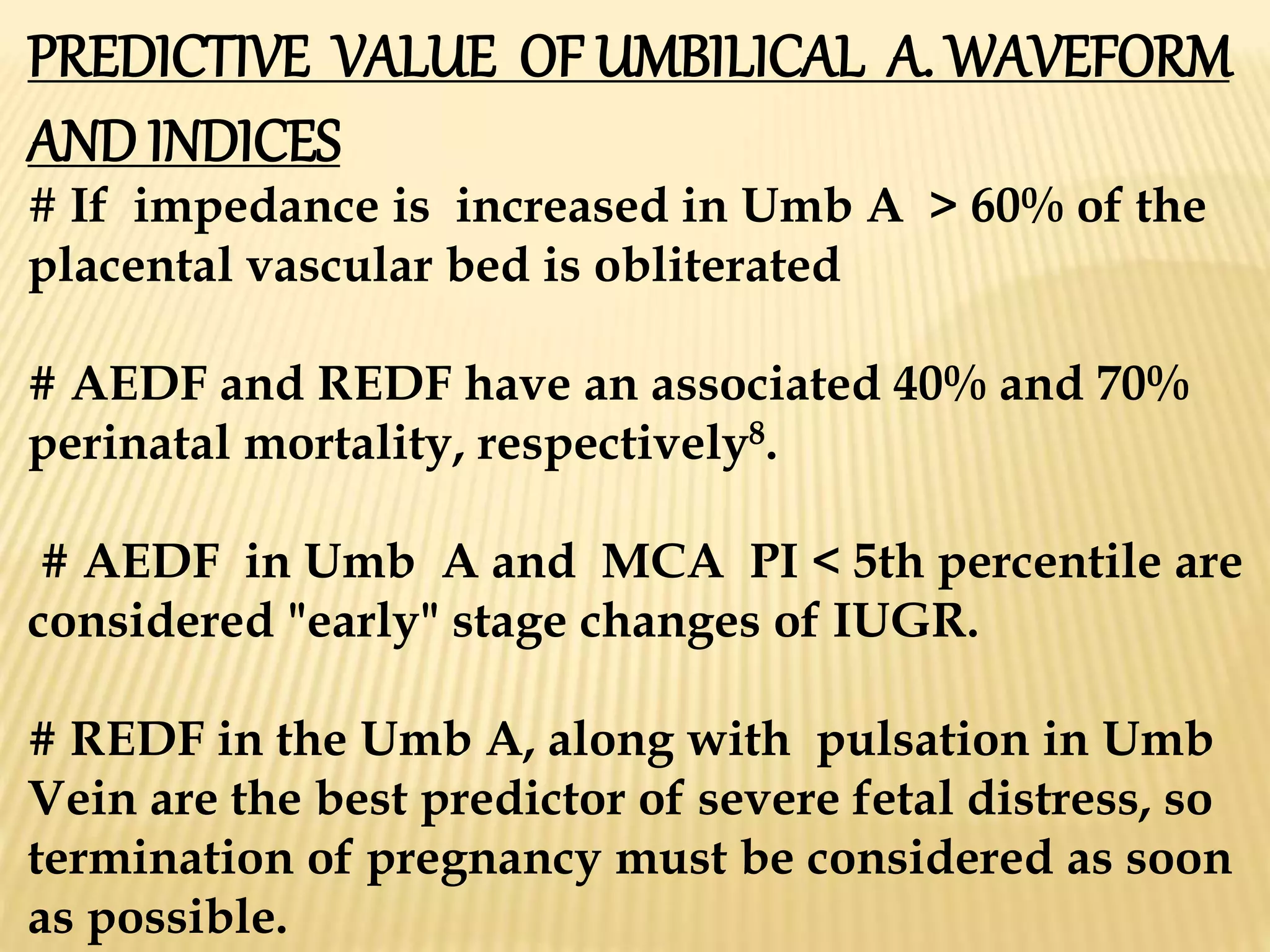 Doppler in pregnancy | PPTX