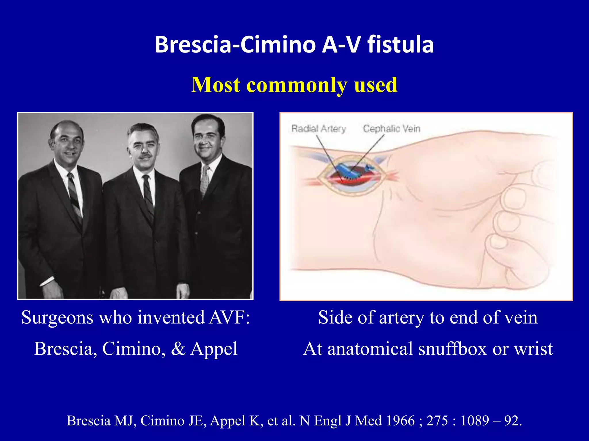 Doppler ultrasound of A-V access for hemodialysis | PPTX