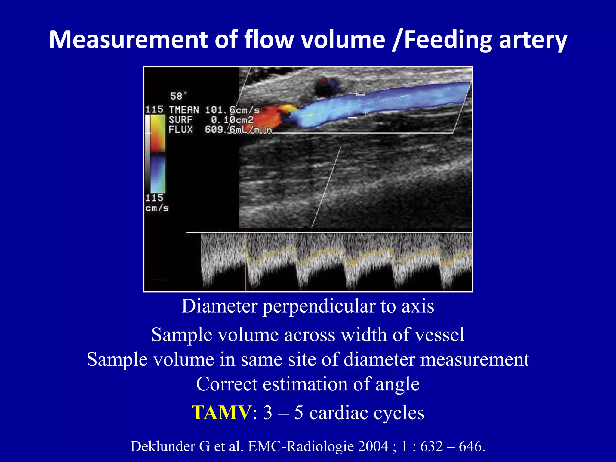 Doppler ultrasound of A-V access for hemodialysis | PPTX