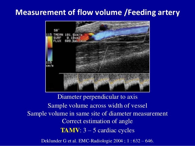 Doppler ultrasound of A-V access for hemodialysis