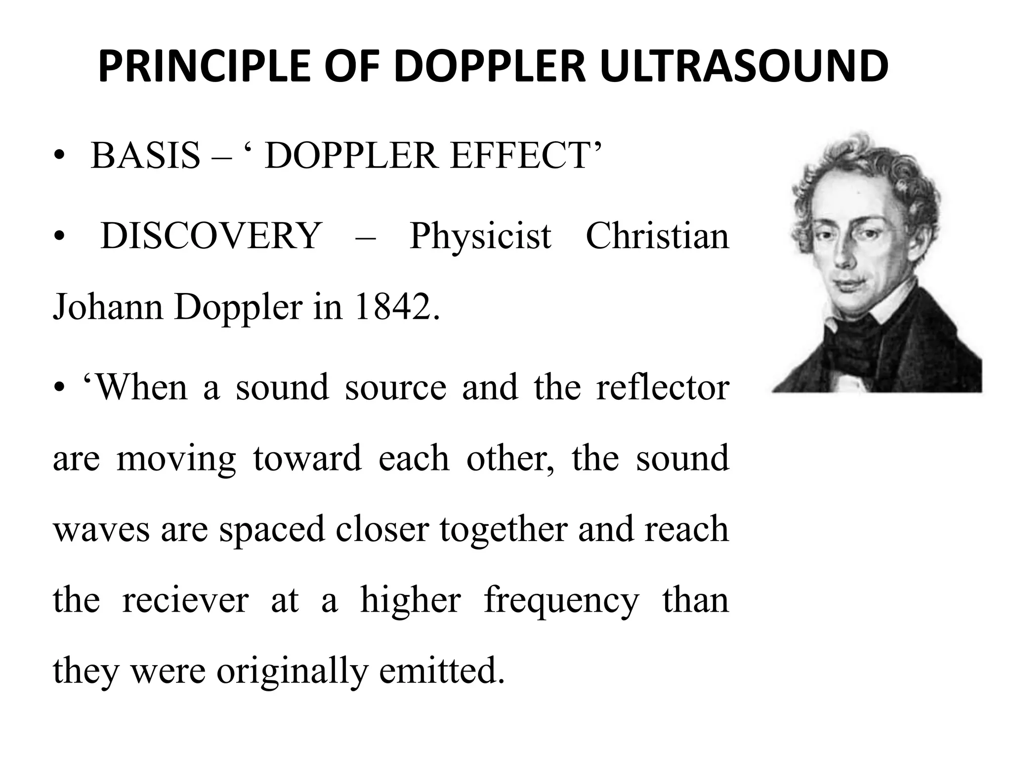 Color Doppler Ultrasound - Basic physics | PPTX
