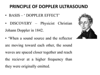 Color Doppler Ultrasound - Basic physics | PPTX | Physics | Science