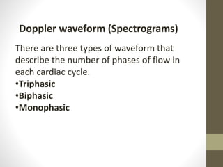 Doppler Physics & instrumentation 4 | PPTX