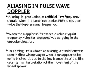 doppler physics medical imaging in human body in seminar content ppt.pptx