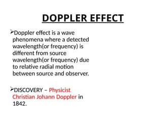 doppler physics medical imaging in human body in seminar content ppt.pptx